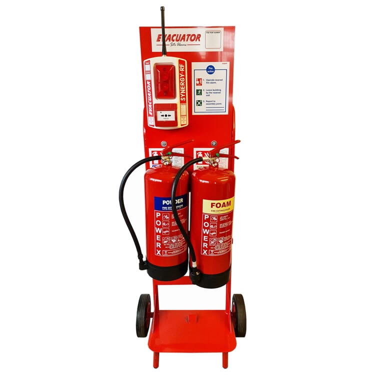Fire Extinguisher Trolleys | Mobile Extinguisher Trolleys - Evacuator ...